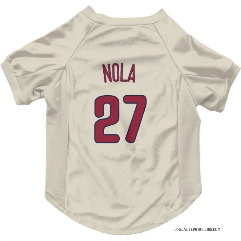 Aaron Nola Pet Jersey | Authentic Philadelphia Phillies Aaron Nola Pet ...