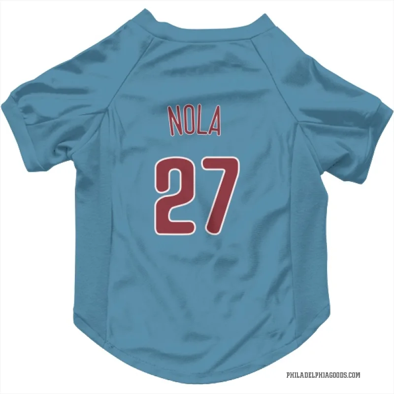 Aaron Nola Pet Jersey | Authentic Philadelphia Phillies Aaron Nola Pet ...