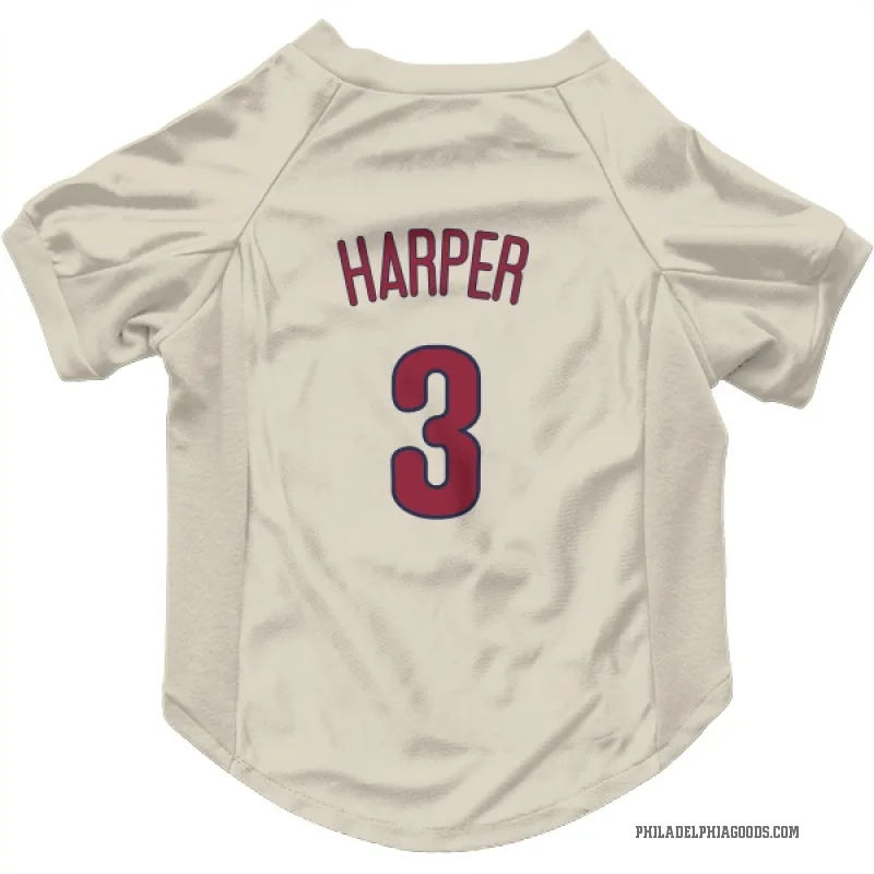 Bryce Harper Pet Jersey | Authentic Philadelphia Phillies Bryce Harper ...