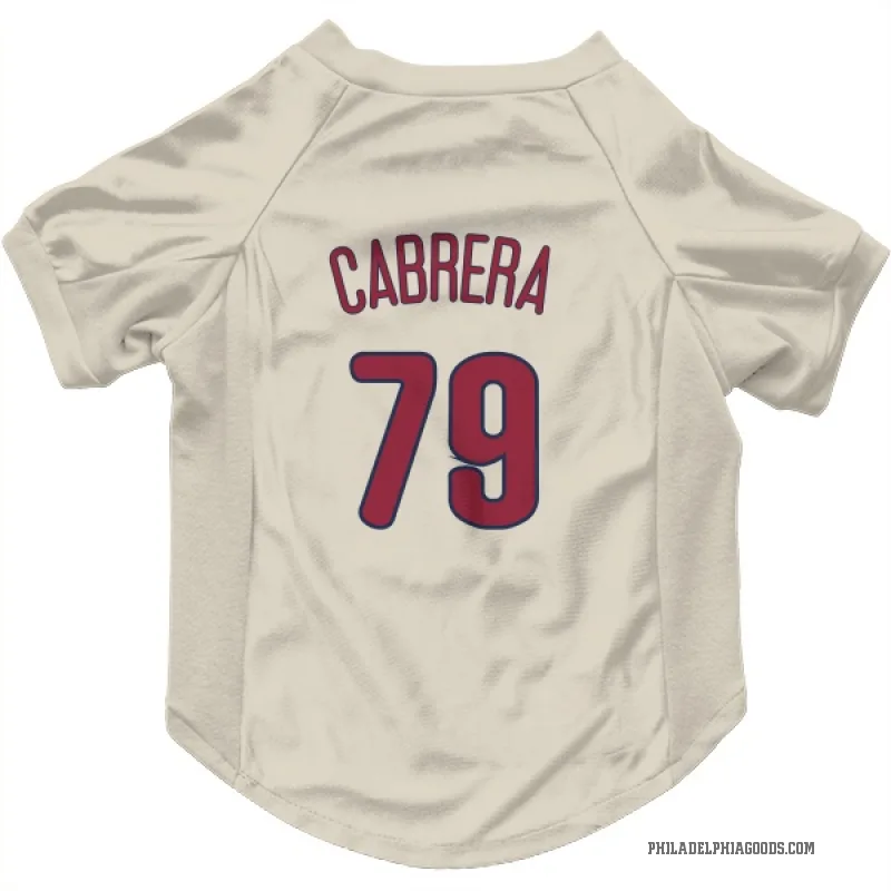 Jean Cabrera Pet Jersey | Authentic Philadelphia Phillies Jean Cabrera ...