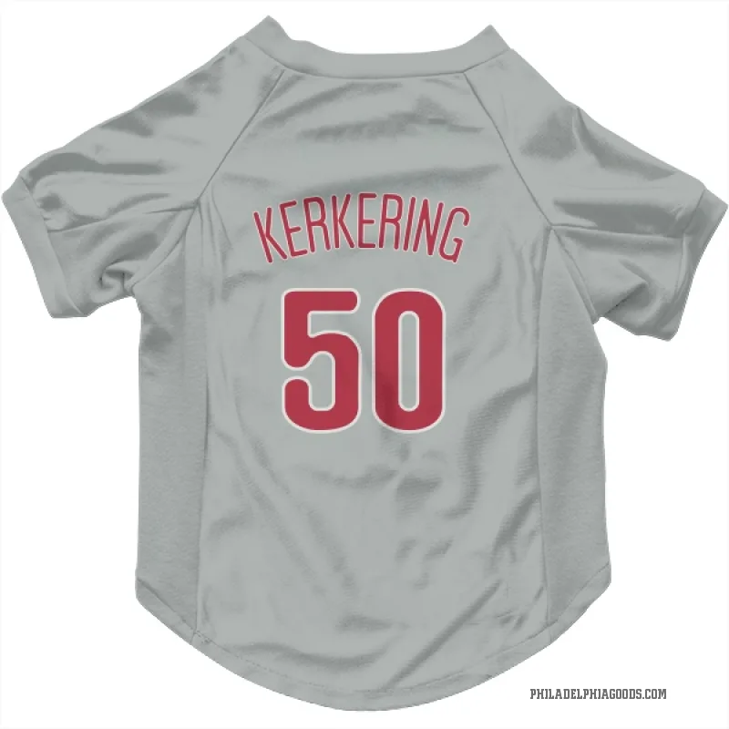 Orion Kerkering Pet Jersey | Authentic Philadelphia Phillies Orion ...