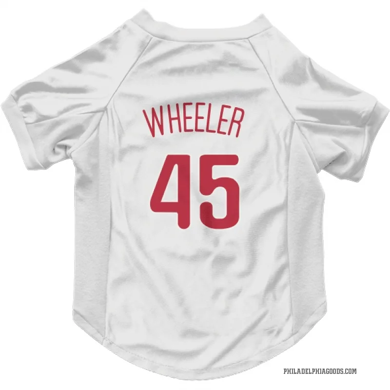 Zack Wheeler Pet Jersey | Authentic Philadelphia Phillies Zack Wheeler ...